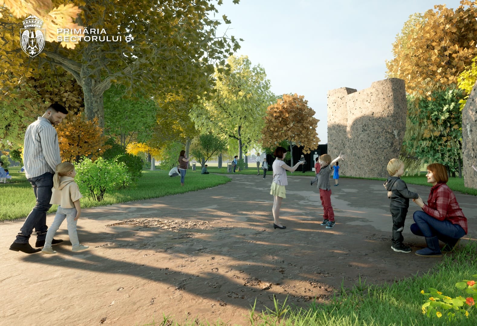 Sectorul 6: Randări cu Parcul Liniei Faza 3. Ce se mai întâmplă cu ...