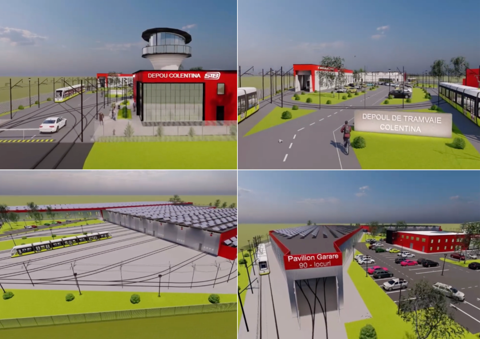 FOTO/VIDEO. Cum vor arăta depourile Colentina și Titan după modernizare. Consiliul General a ...